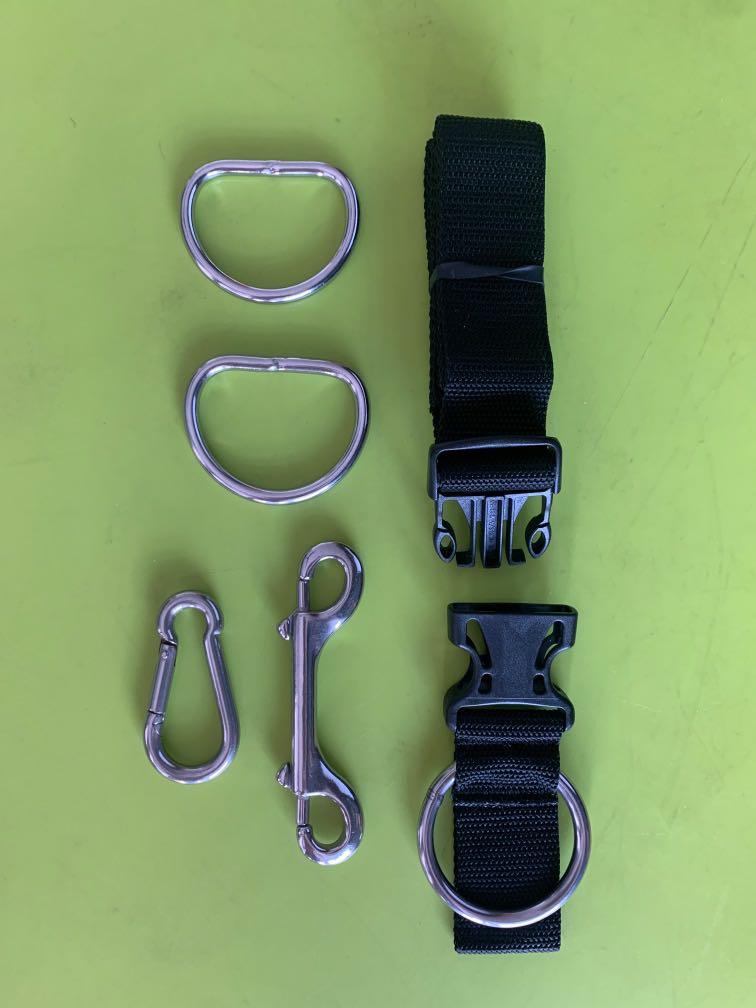 Scuba diving BCD clips and hooks, Sports Equipment, Other Sports ...