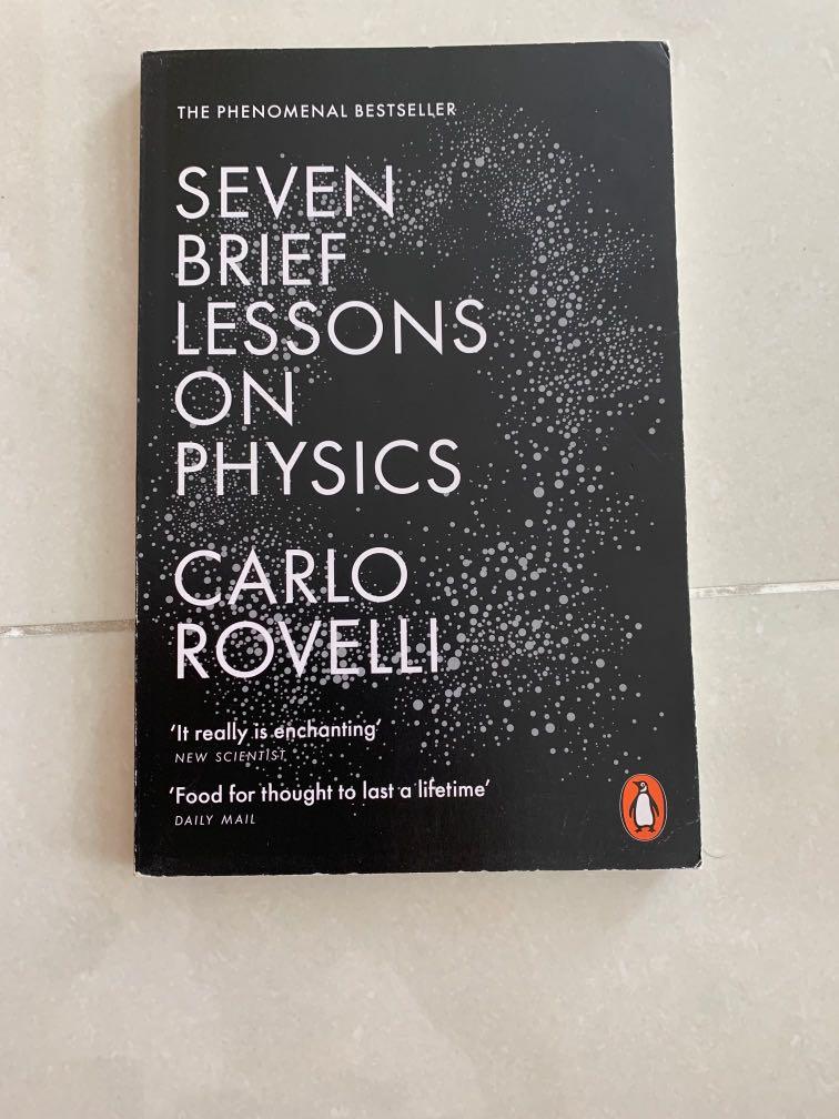 Seven Brief Lessons on Physics [Pre-Loved], Hobbies & Toys, Books ...