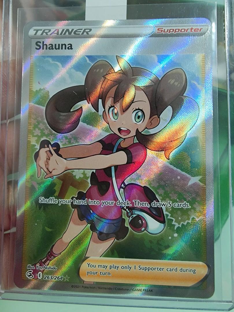 Shauna trainer card, Hobbies & Toys, Toys & Games on Carousell