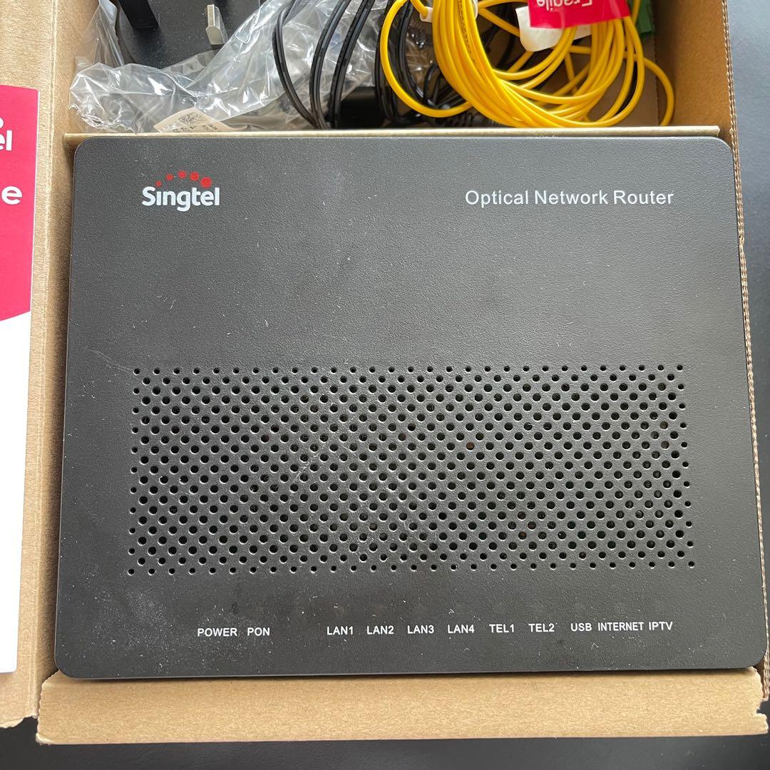 Singtel Huawei Optical Network Router, Computers & Tech, Parts ...
