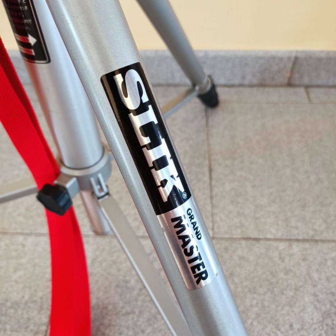 SLIK GRAND MASTER TALL VINTAGE TRIPOD PHOTOGRAPHY VIDEOGRAPHY BIG ...