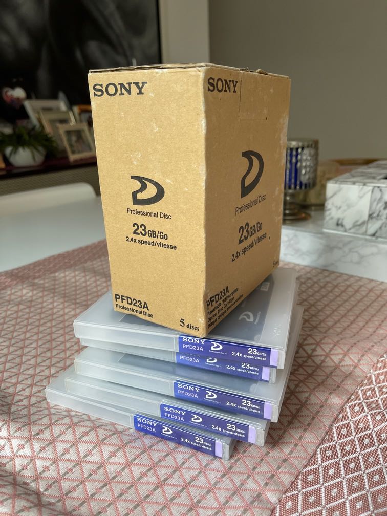 Sony XDCAM disk PFD23, Photography, Video Cameras on Carousell