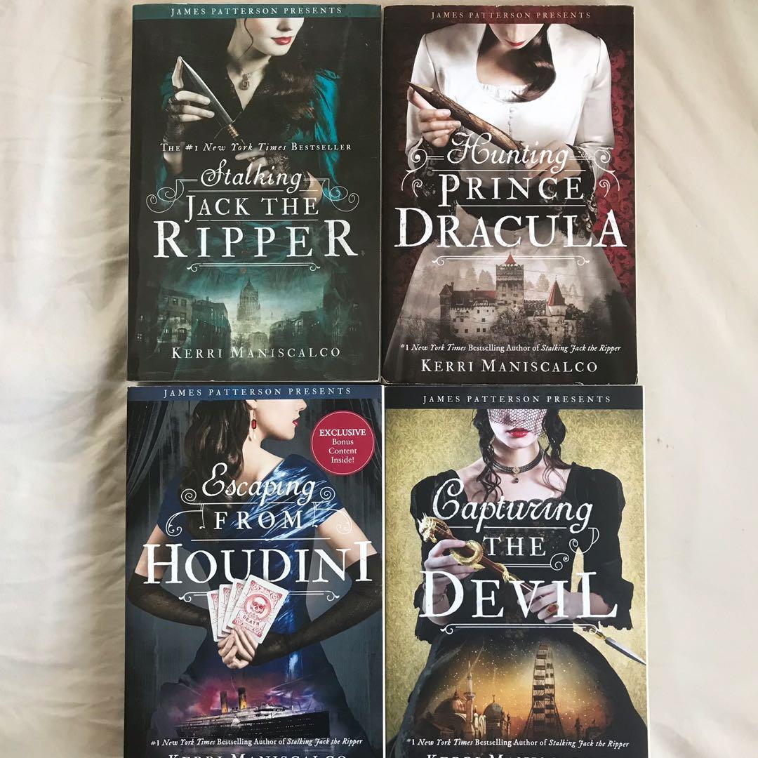 stalking jack the ripper series by kerri maniscalco, Hobbies & Toys ...