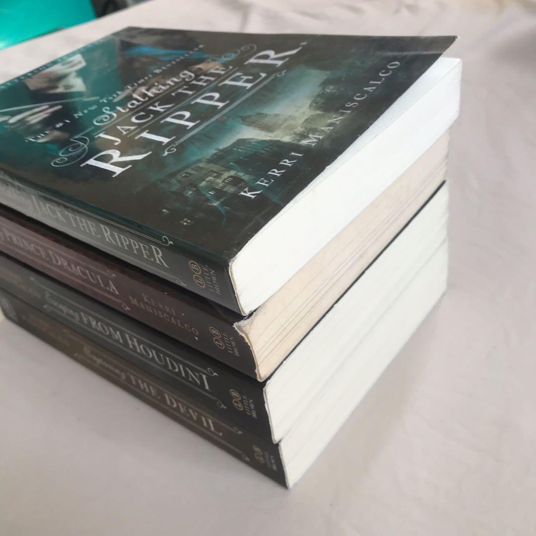 stalking jack the ripper series by kerri maniscalco, Hobbies & Toys ...