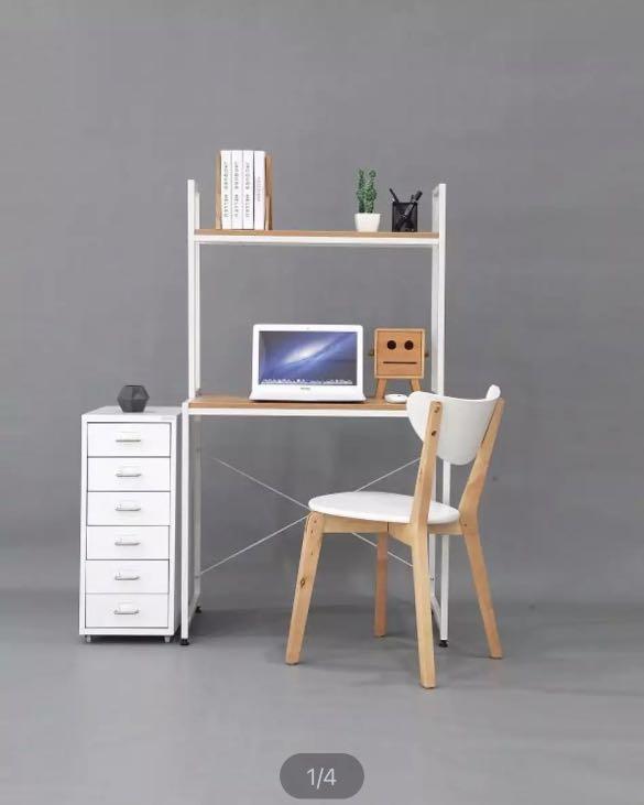Nordic Study Table and Chair, Furniture & Home Living, Furniture ...