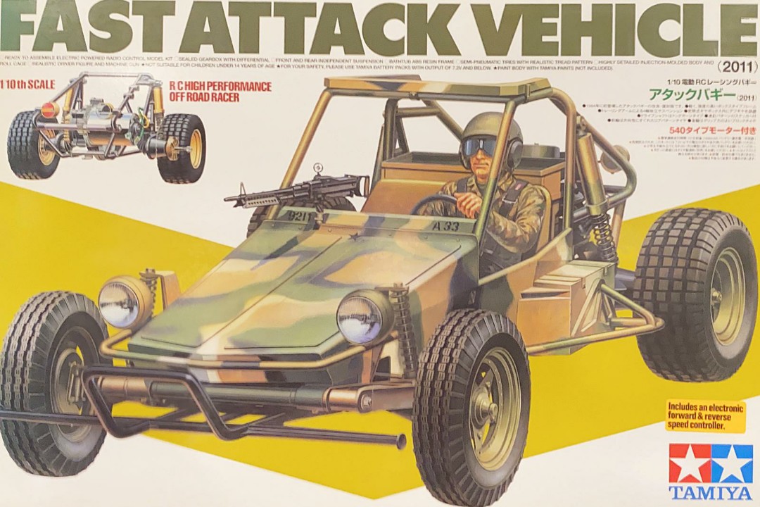 Tamiya Fast Attack, Hobbies & Toys, Toys & Games on Carousell