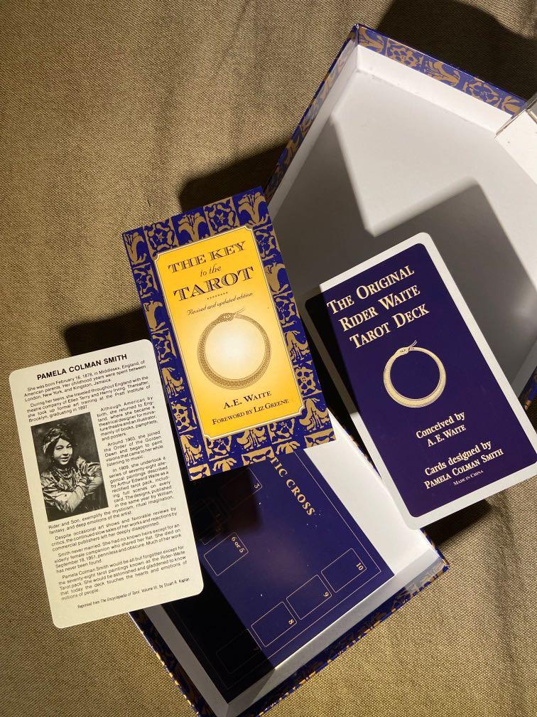 Tarot Deck - Original Rider Waite Tarot Deck with Key & Box, Hobbies ...