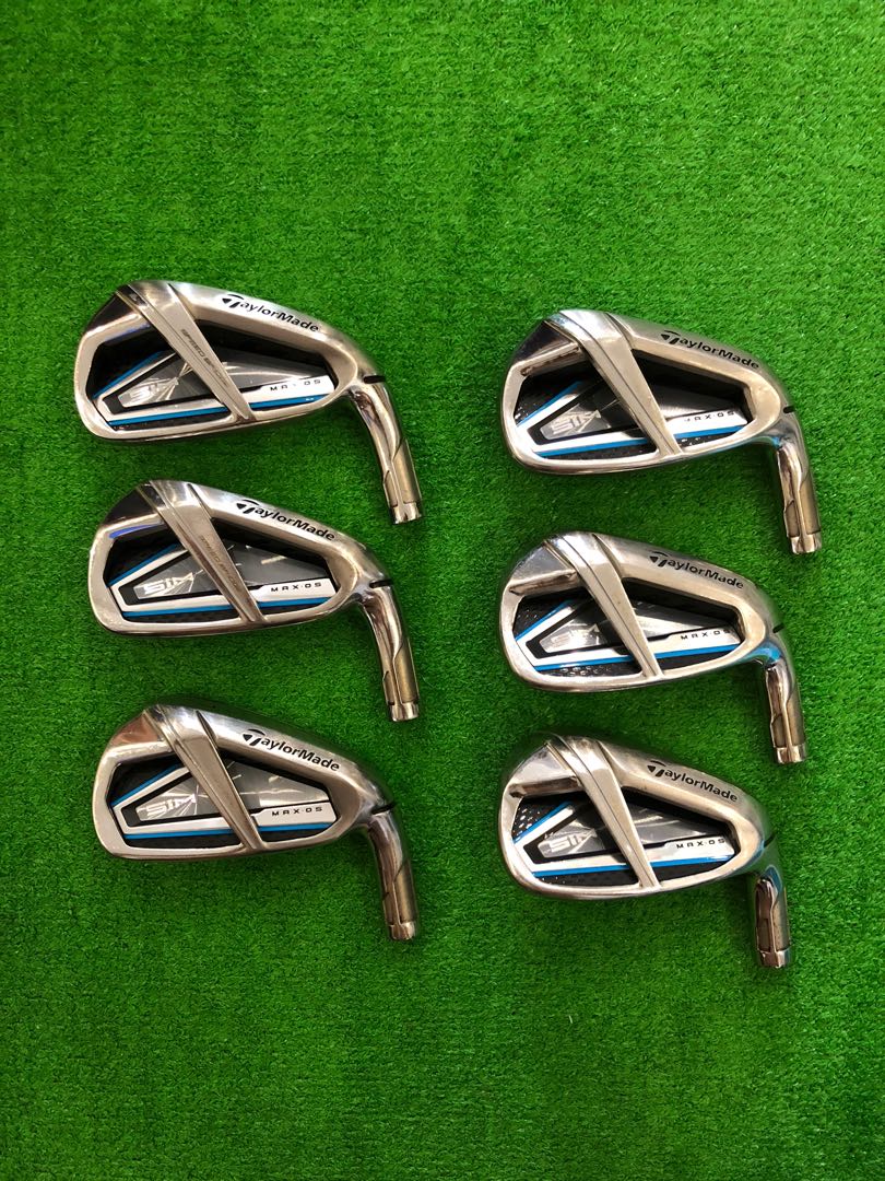Taylormade SIM MAX OS (5-P) Iron Heads [6 Pieces] [100% Authentic ...