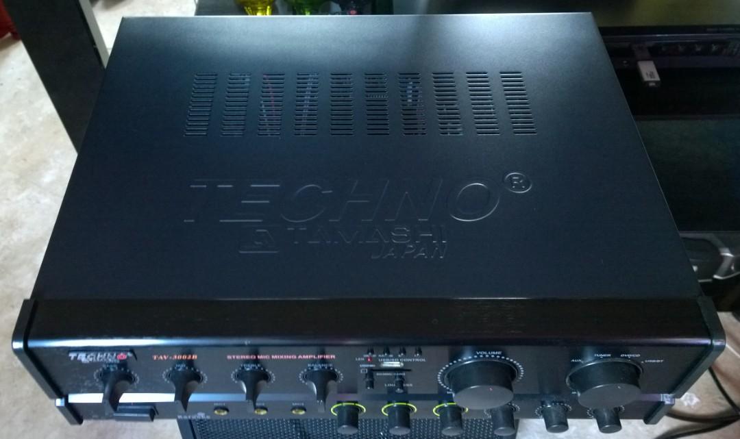 Techno Tamashi Stereo Mic Mixing Amplifier, Audio, Soundbars, Speakers ...