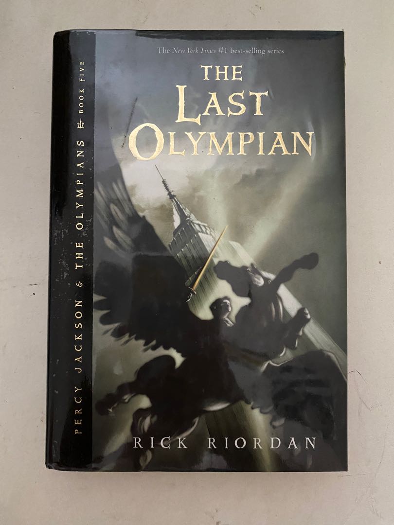 The Last Olympian by Rick Riordan (Hardbound), Hobbies & Toys, Books ...