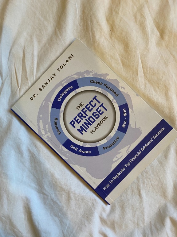 The Perfect Mindset Playbook by Dr. Sanjay Tolani, Hobbies & Toys ...