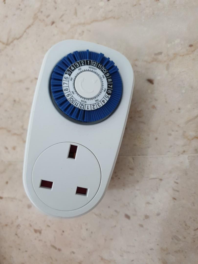 Timer Plug TV Home Appliances Electrical Adaptors Sockets On timer-plug-tv-home-appliances-electrical-adaptors-sockets-on