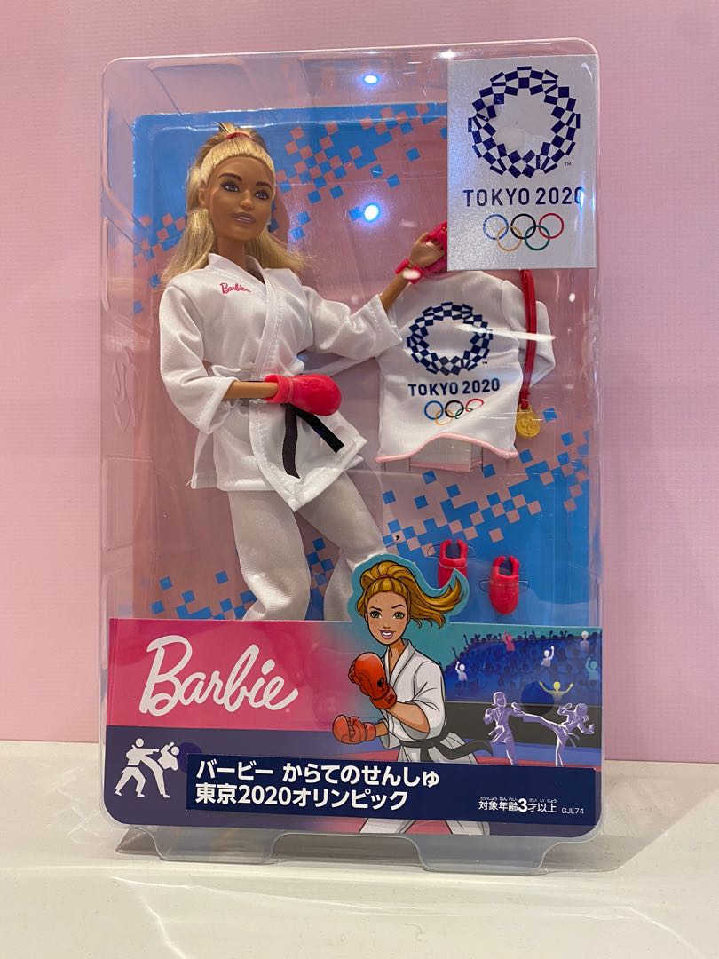 TOKYO 2020 KARATE BARBIE DOLL, Hobbies & Toys, Toys & Games on Carousell