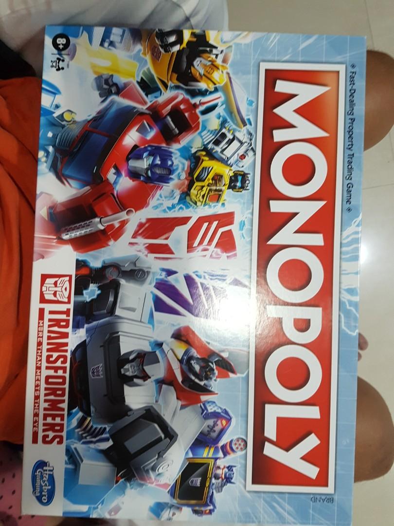 Transformer Monopoly, Hobbies & Toys, Toys & Games on Carousell
