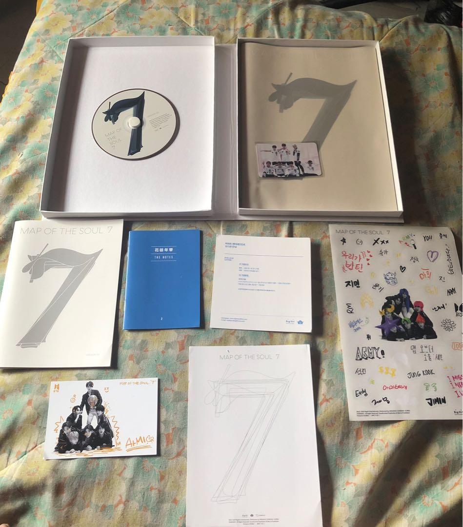 BTS unsealed MAP OF THE SOUL MOTS 7 version 2 album + orul82 group pc ...