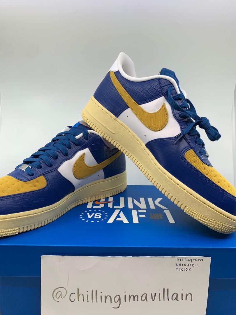 (US 11/11.5/12) Nike x Undefeated Air Force One 1 AF1 Low Cut Top SP ...