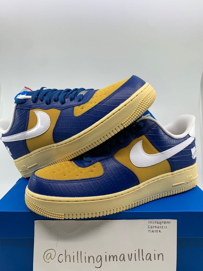 (US 11/11.5/12) Nike x Undefeated Air Force One 1 AF1 Low Cut Top SP ...