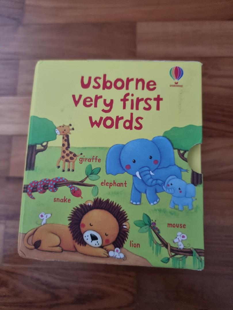 Usborne Very First Words, Hobbies & Toys, Books & Magazines, Children's ...