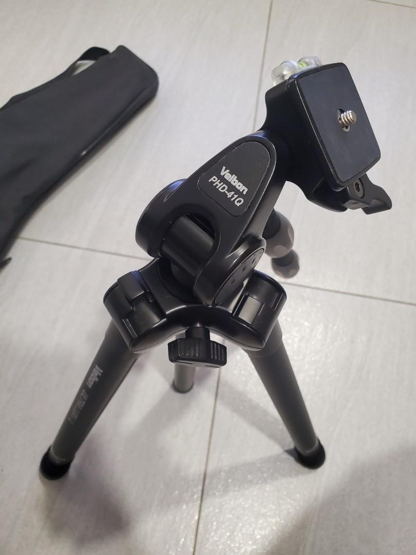 Velbon Ultra LUXi-L Tripod with PHD-41Q 3-Way Pan/Tilt Head 三腳架, 攝影器材 ...