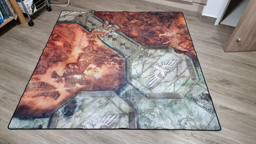 Warhammer Battle Mat: City Ruins, Hobbies & Toys, Toys & Games on Carousell