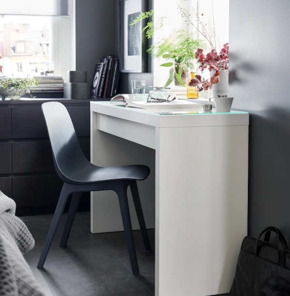 Quite new White color dressing table from Ikea, Furniture & Home Living ...