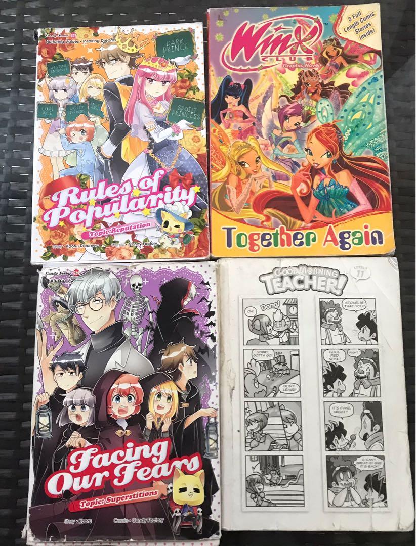 winx club comics, Geronimo Stilton, candy jem, Archie comics and dork ...