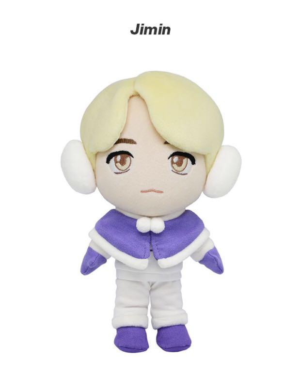 [WTS INSTOCK] BTS TinyTAN Plush Winter Toy Jimin, V, Jungkook, Hobbies ...