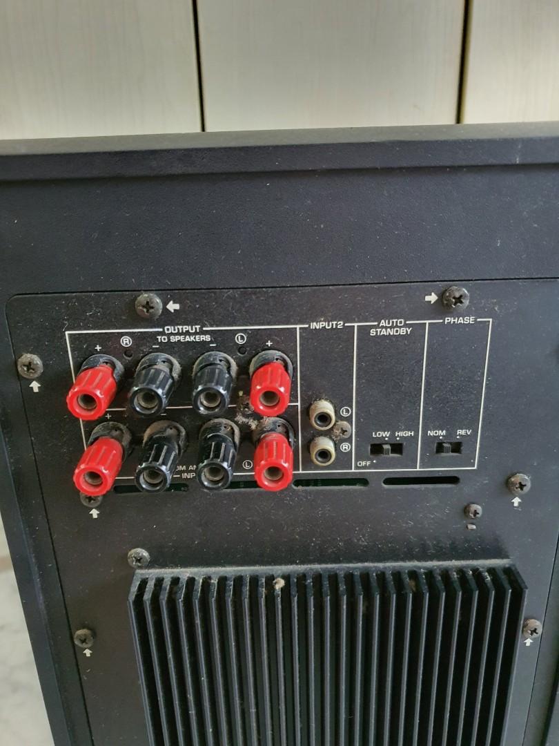 Yamaha Subwoofer YST-SW90, Audio, Other Audio Equipment on Carousell