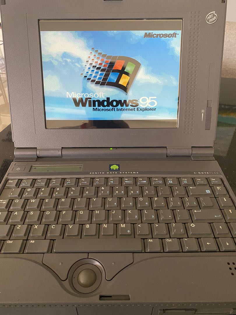 Zenith Z-Note Flex 486 Laptop 1990s, Computers & Tech, Laptops ...
