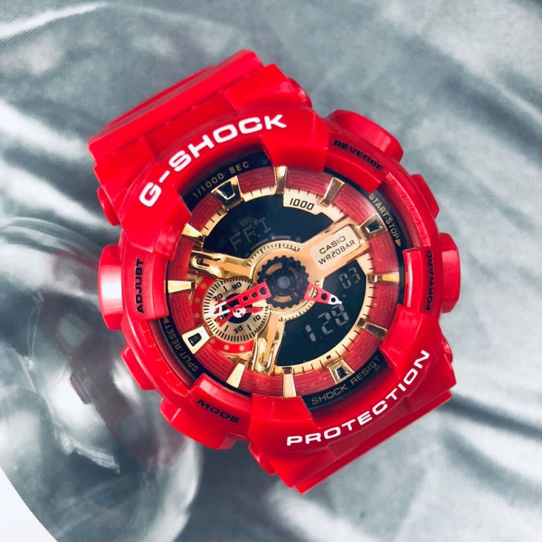 100% Original Authentic G-SHOCK Marvel Joint Limited Edition Iron Man G ...