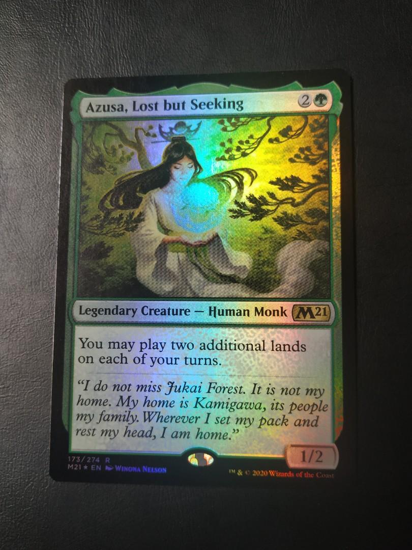 Extended Art Lost but Seeking 1x Azusa Near Mint Foil Core Set 2021 MTG wholesale prices free ...