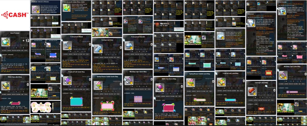 2022 MapleSEA Cash Items (Aquila), Link In Description, Video Gaming ...