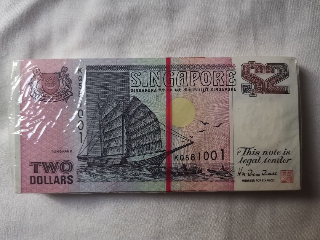 2 Dollar Note - 100 pieces, Hobbies & Toys, Memorabilia & Collectibles ...