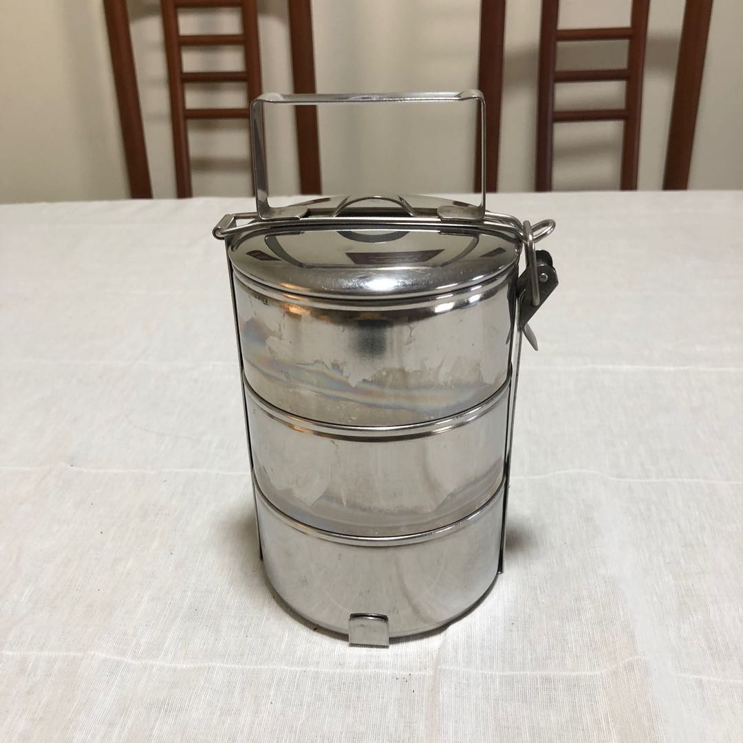 3 tier Stainless Steel Container / zebra brand / takeaway container ...