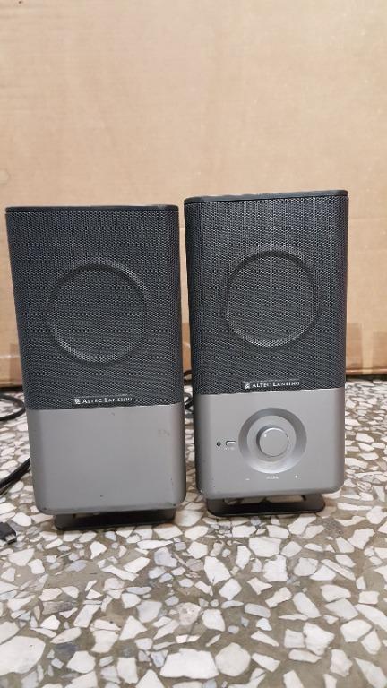 絕版品 美國 ALTEC LANSING 220 多媒體喇叭, 耳機及錄音音訊設備, Soundbar、揚聲器、藍牙喇叭、耳擴在旋轉拍賣