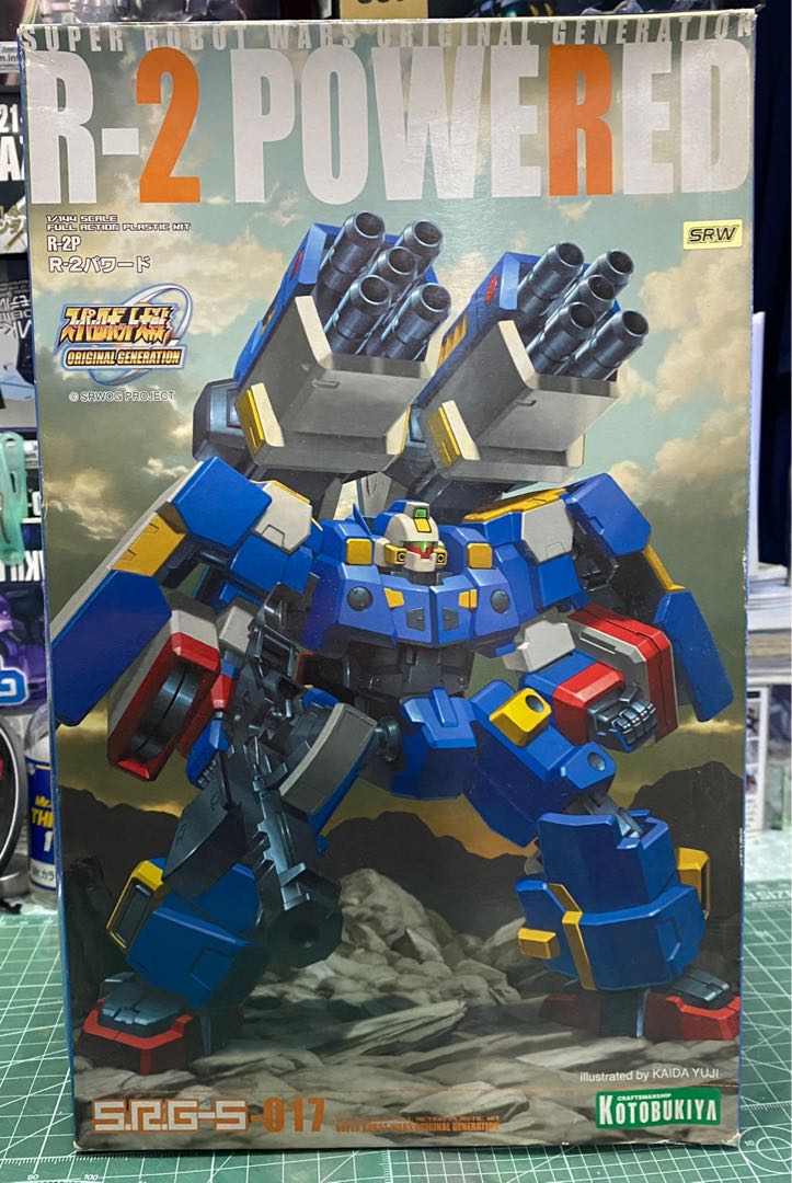 全新未砌 絕版Kotobukiya 壽屋機戰模型 S.R.G-S-017 R-2P POWERED 1/144 Scale, 興趣及遊戲 ...