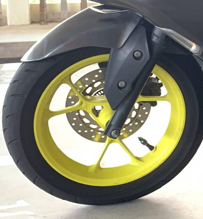 AEROX STOCK RIM, Motorcycles, Motorcycle Accessories on Carousell