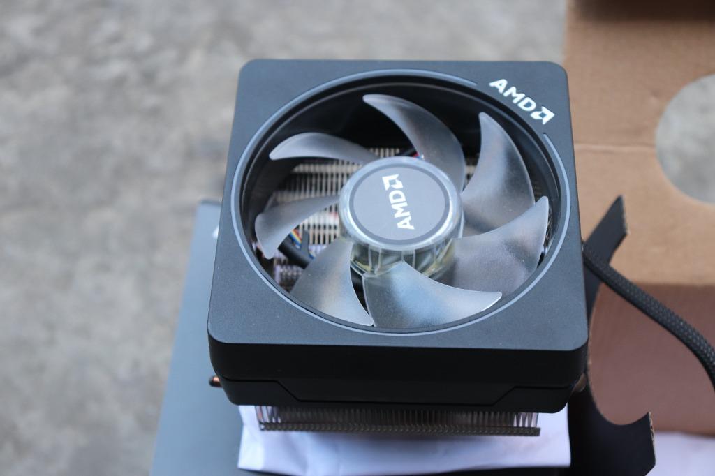 AMD Wraith Prism LED RGB Cooler Fan from Ryzen 7 2700X, Computers ...
