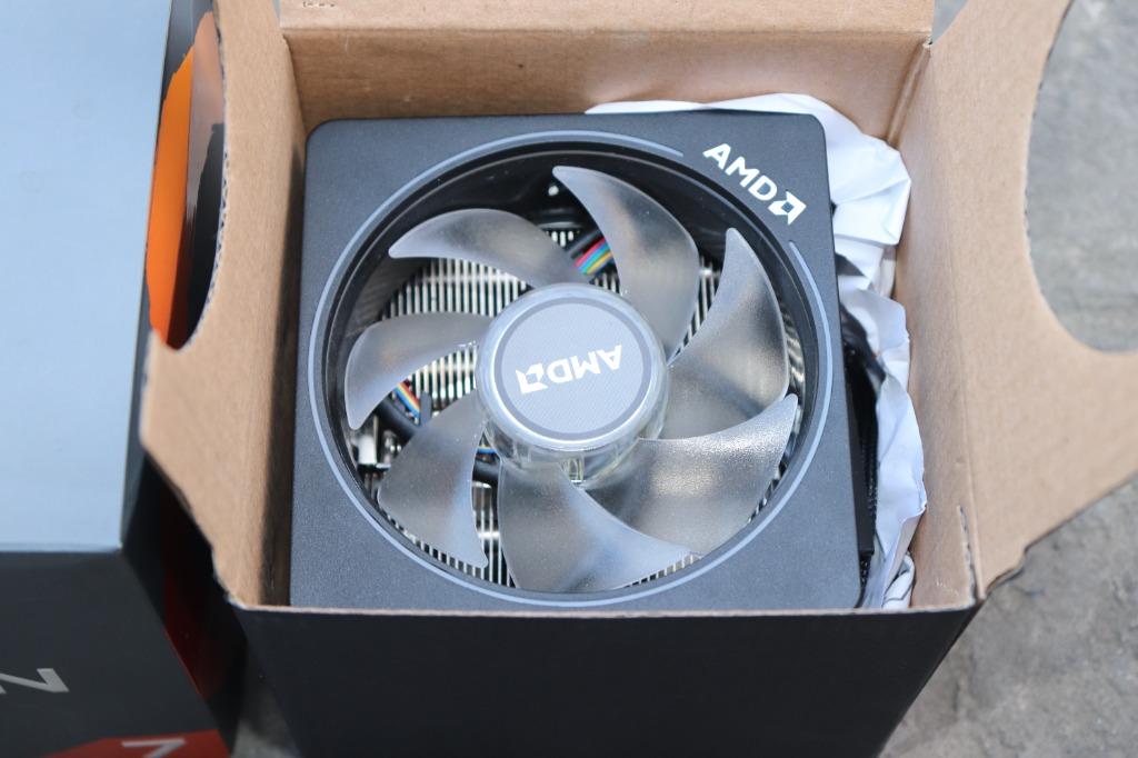AMD Wraith Prism LED RGB Cooler Fan from Ryzen 7 2700X, Computers ...