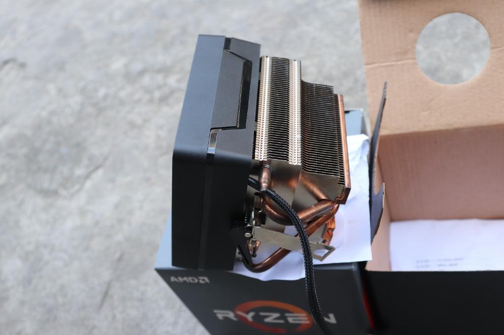 AMD Wraith Prism LED RGB Cooler Fan from Ryzen 7 2700X, Computers ...