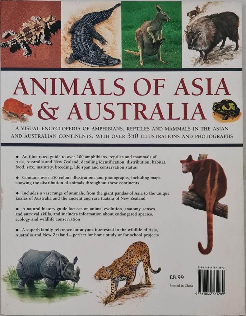 Animal of Asia & Australia | A visual encyclopaedia of amphibians ...