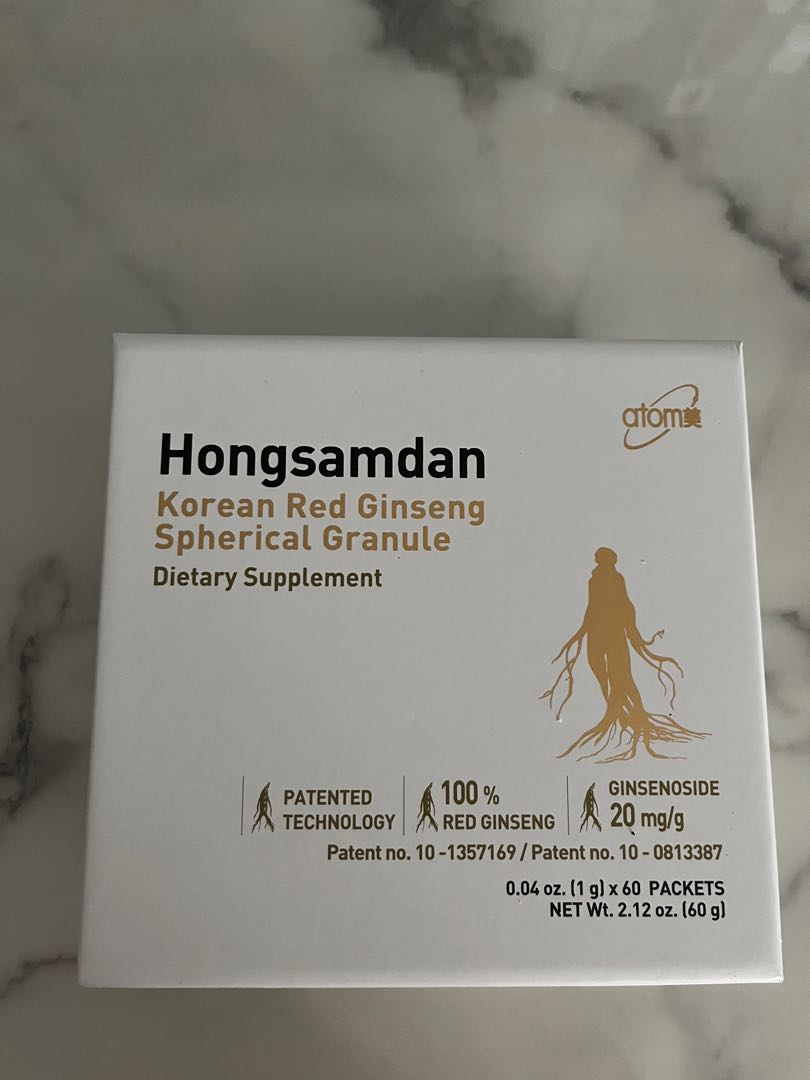 ATOMY hongsamdan, Health & Nutrition, Health Supplements, Vitamins ...