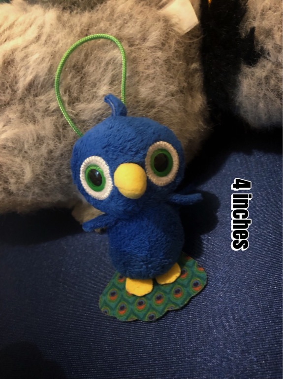 Blue Bird keychain plushie stuff toy, Hobbies & Toys, Toys & Games on ...