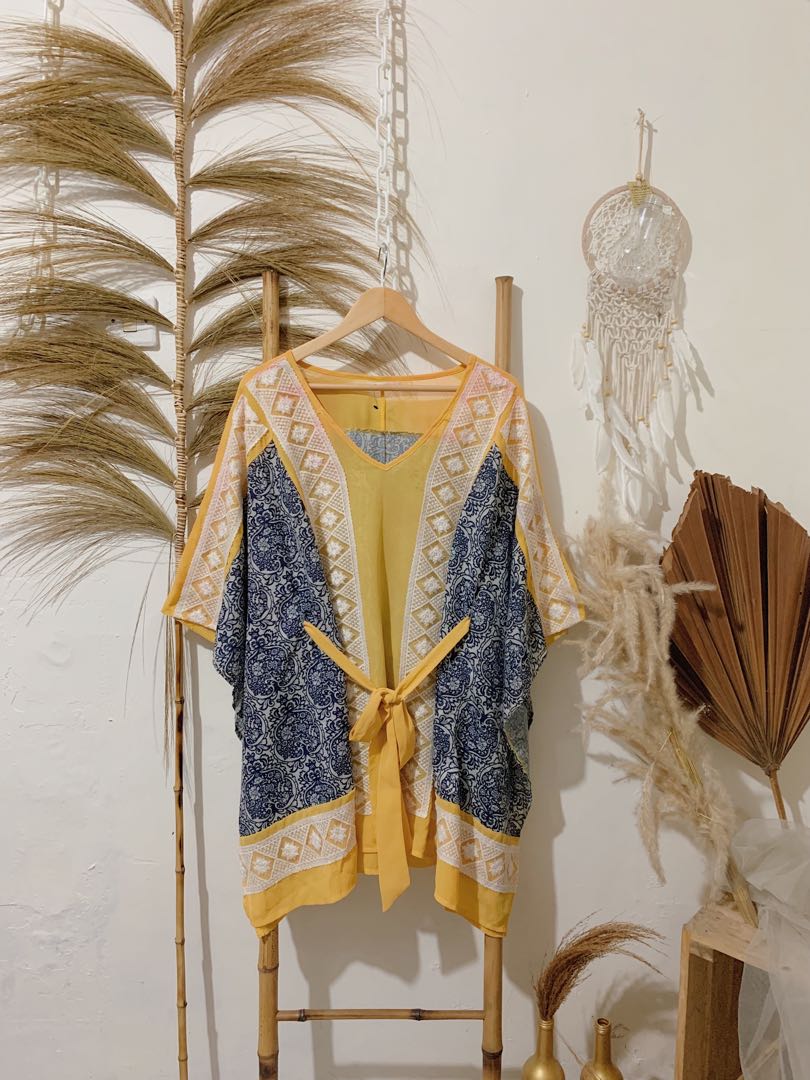 Bohemian Outer ⚠️NETT⚠️, Fesyen Wanita, Pakaian Wanita, Gaun & Rok di ...