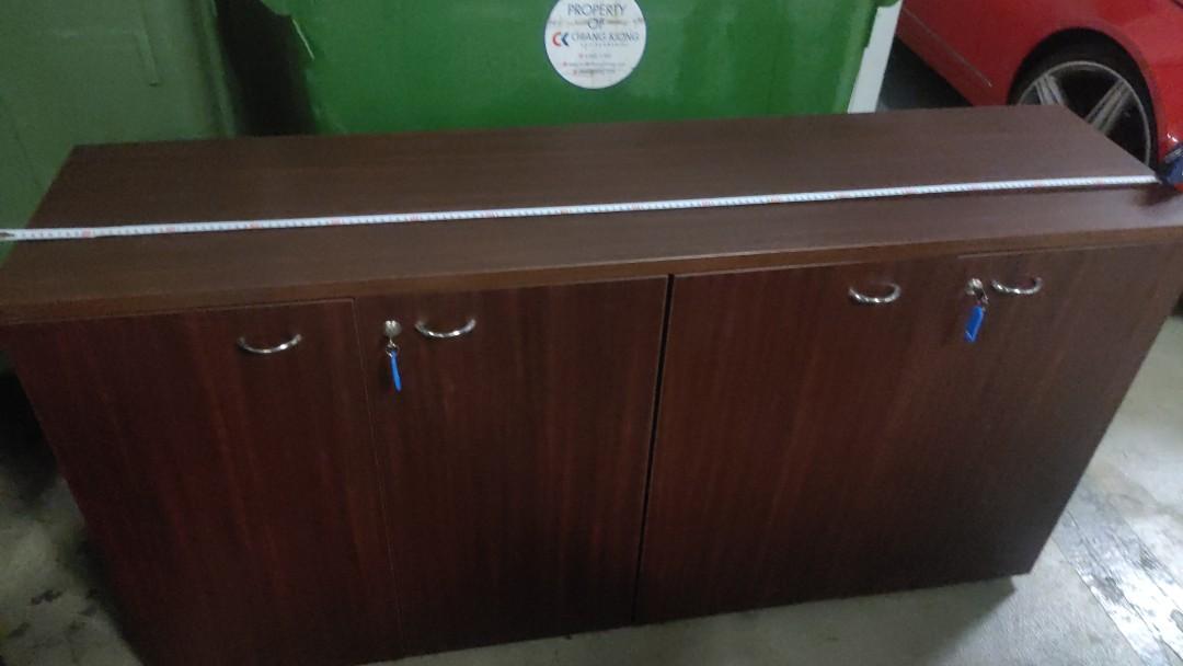 cabinet long and short, Furniture & Home Living, Furniture, Shelves ...
