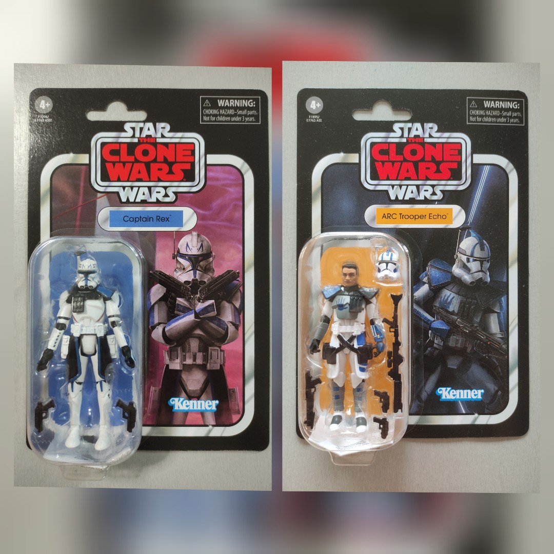 Captain Rex Arc Troopers Echo Vintage Collection Star Wars Clone Order ...