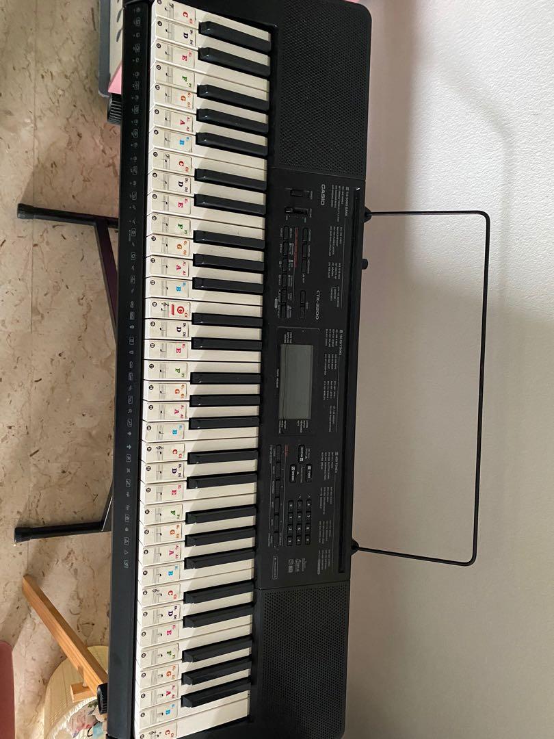 Casio Keyboard CTK 3200, Hobbies & Toys, Music & Media, Musical ...
