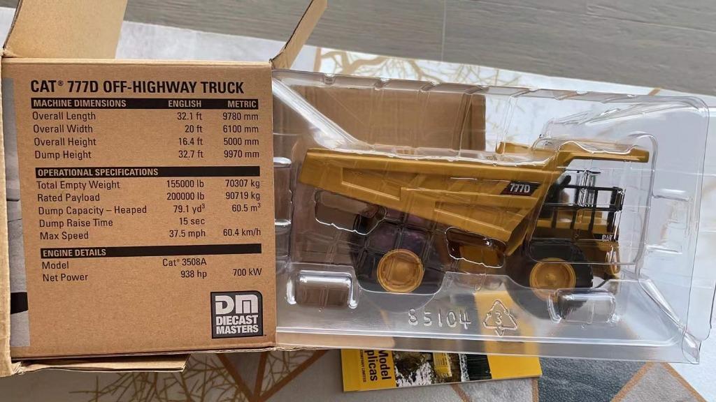 Caterpillar model truck 777D, Hobbies & Toys, Toys & Games on Carousell