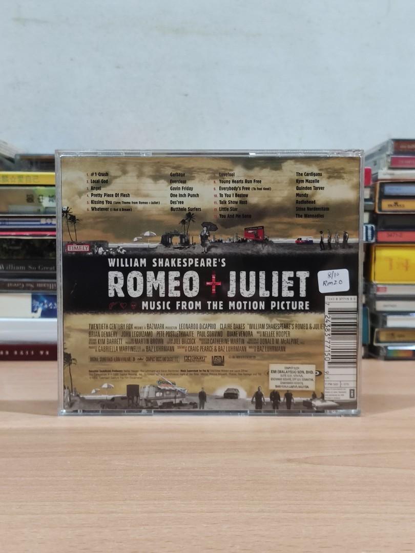 (CD) William Shakespeare's Romeo and Juliet Music From The Motion ...