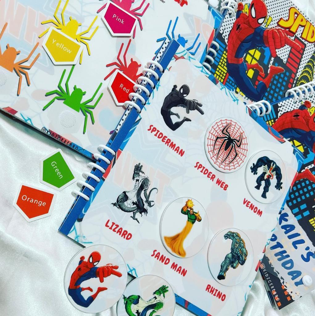 Children’s Busy Book - Spiderman Theme, Hobbies & Toys, Books ...